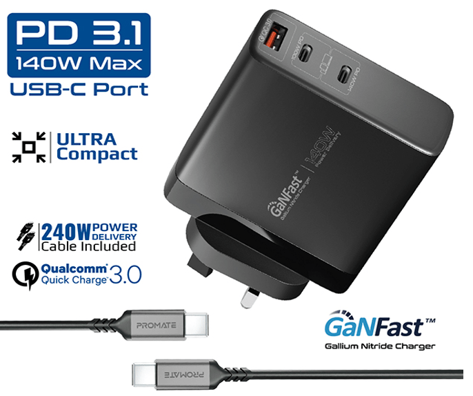 GaNCharge-140W - متجر مشترياتي